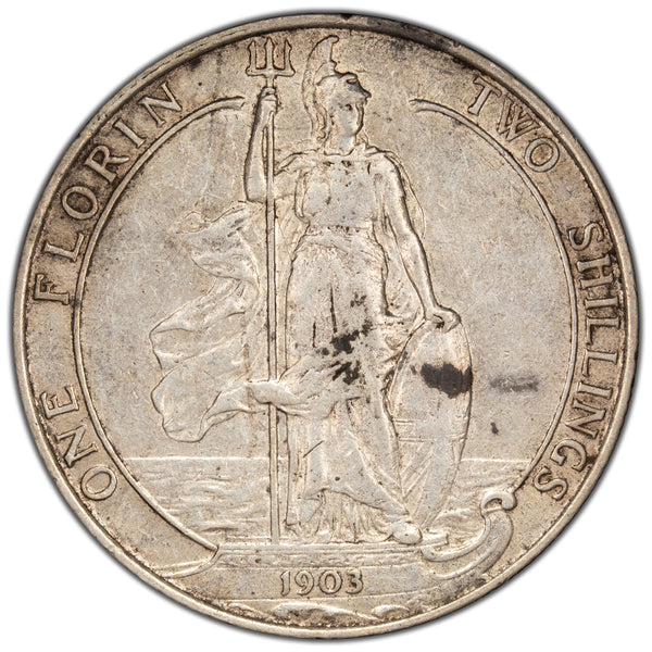 SOLD Great Britain 1903 Florin Silver Coin - The Toronto Coin Shop