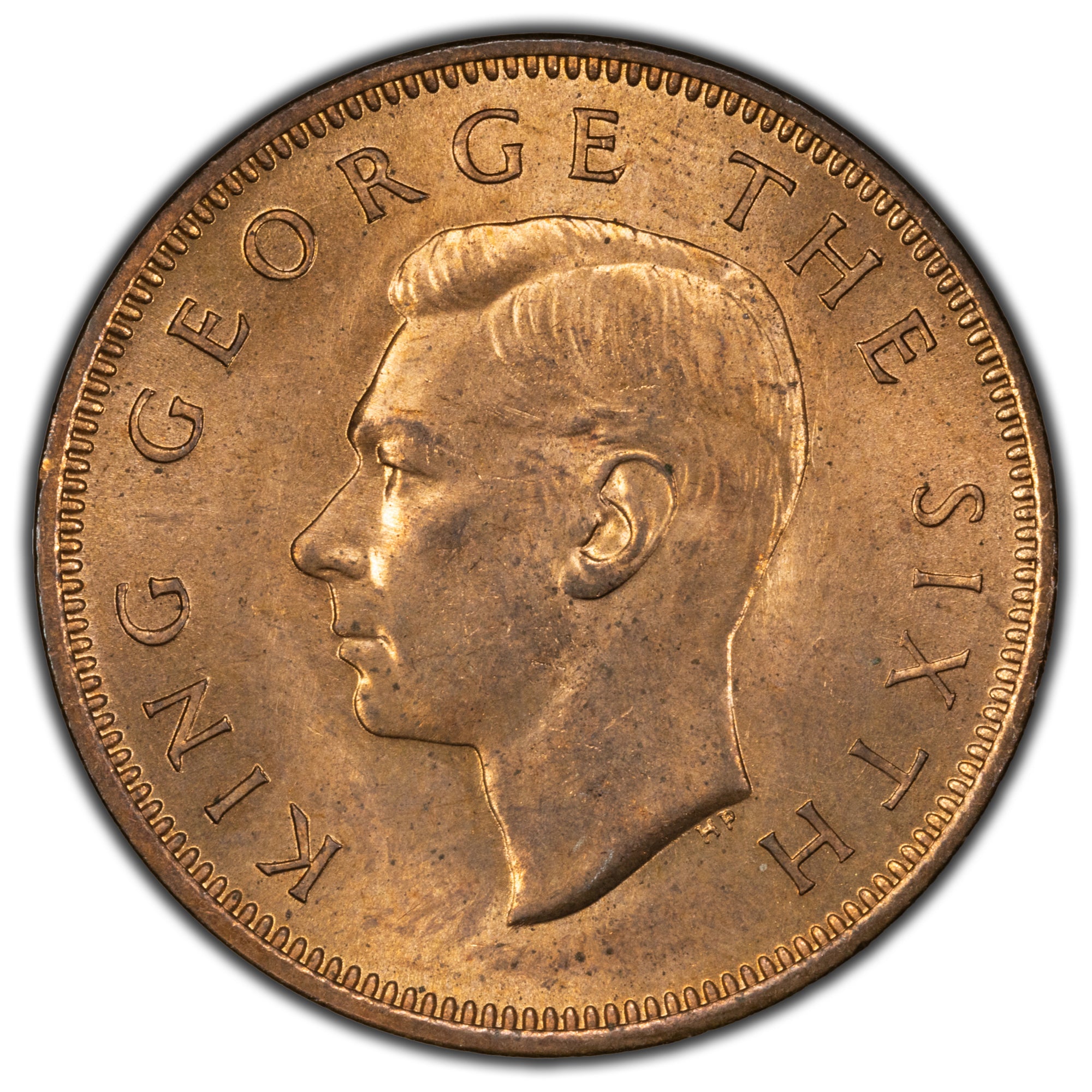 SOLD New Zealand 1950 1/2 Half Penny Coin KM #20 - Choice Uncirculated ...