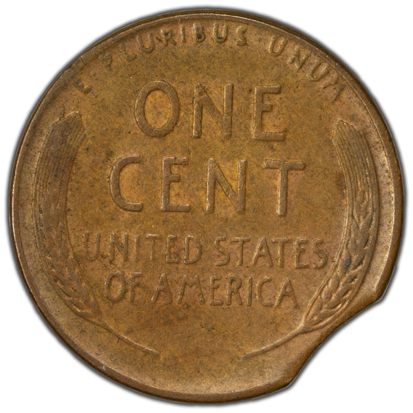 SOLD United States 1956-D 1 Cent Lincoln Penny Coin - Clipped Planchet ...