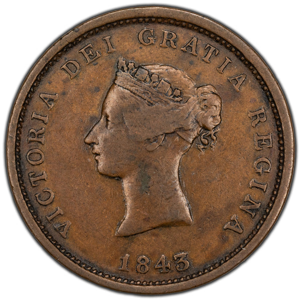 SOLD Canada New Brunswick 1843 One Penny Token NB-2A - The Toronto Coin ...