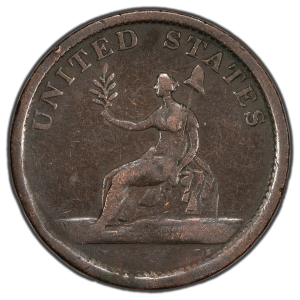 SOLD Untied States 1783 Large Bust Washington & Independence Token Bak ...