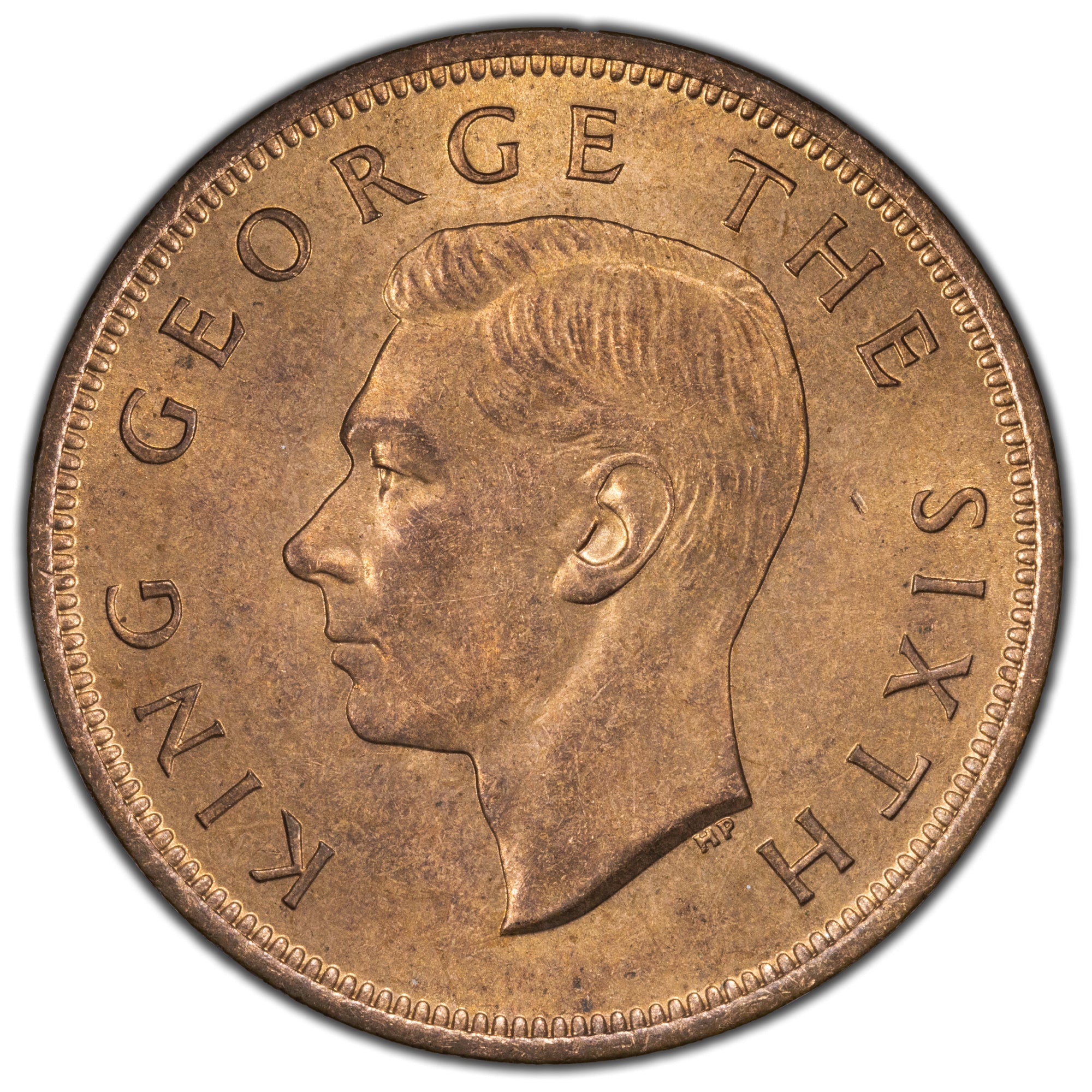 SOLD New Zealand 1949 One Penny Coin - The Toronto Coin Shop