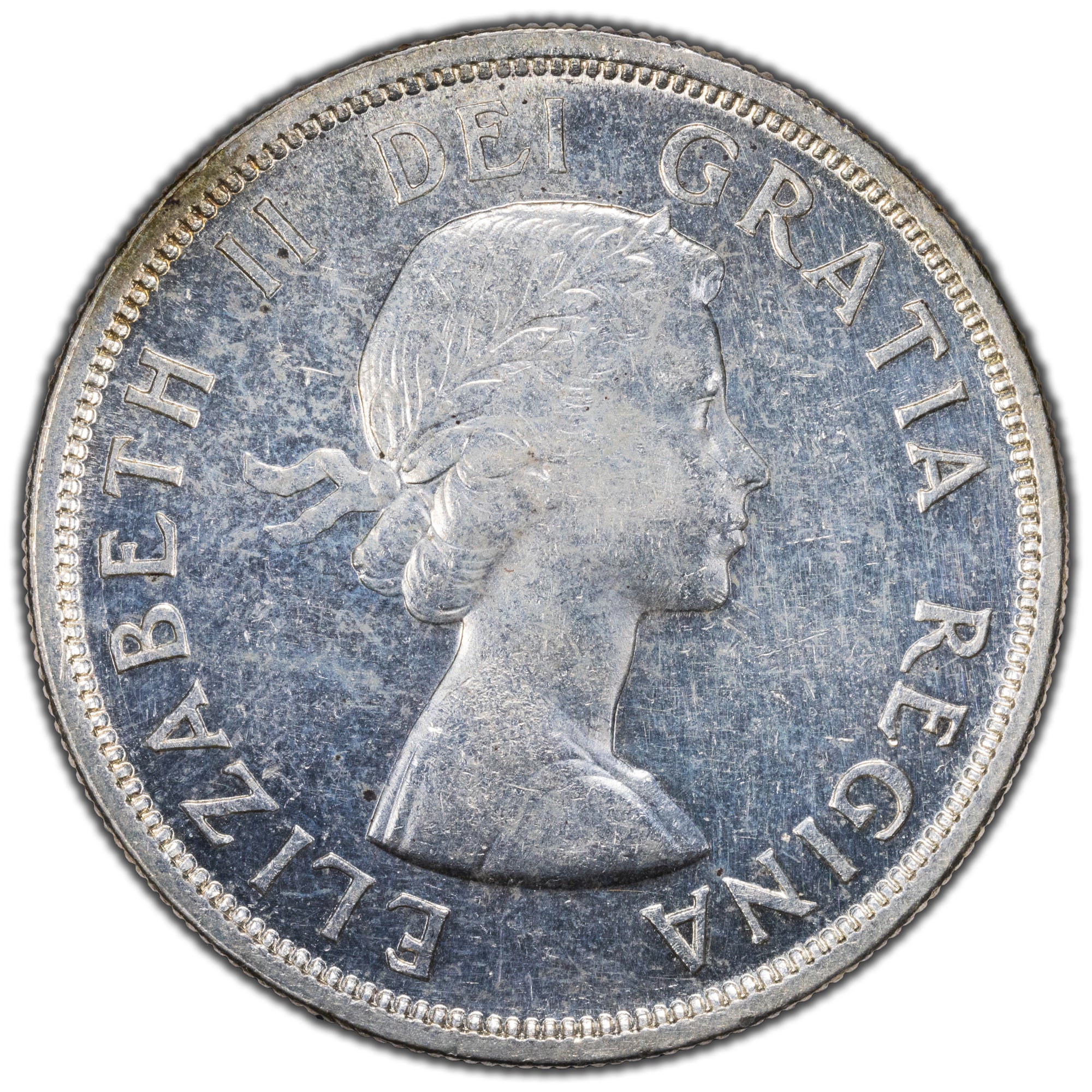 SOLD Canada 1955 $1 Silver Dollar Coin - The Toronto Coin Shop
