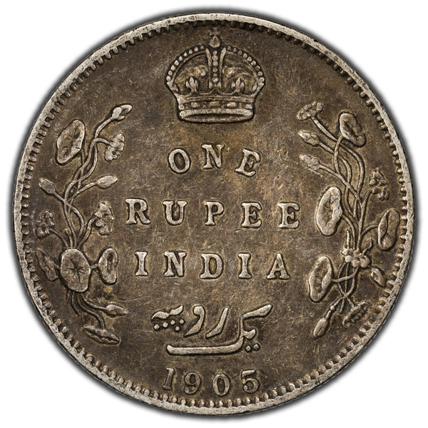 SOLD India 1905 B Rupee Silver Coin KM #508 - The Toronto Coin Shop
