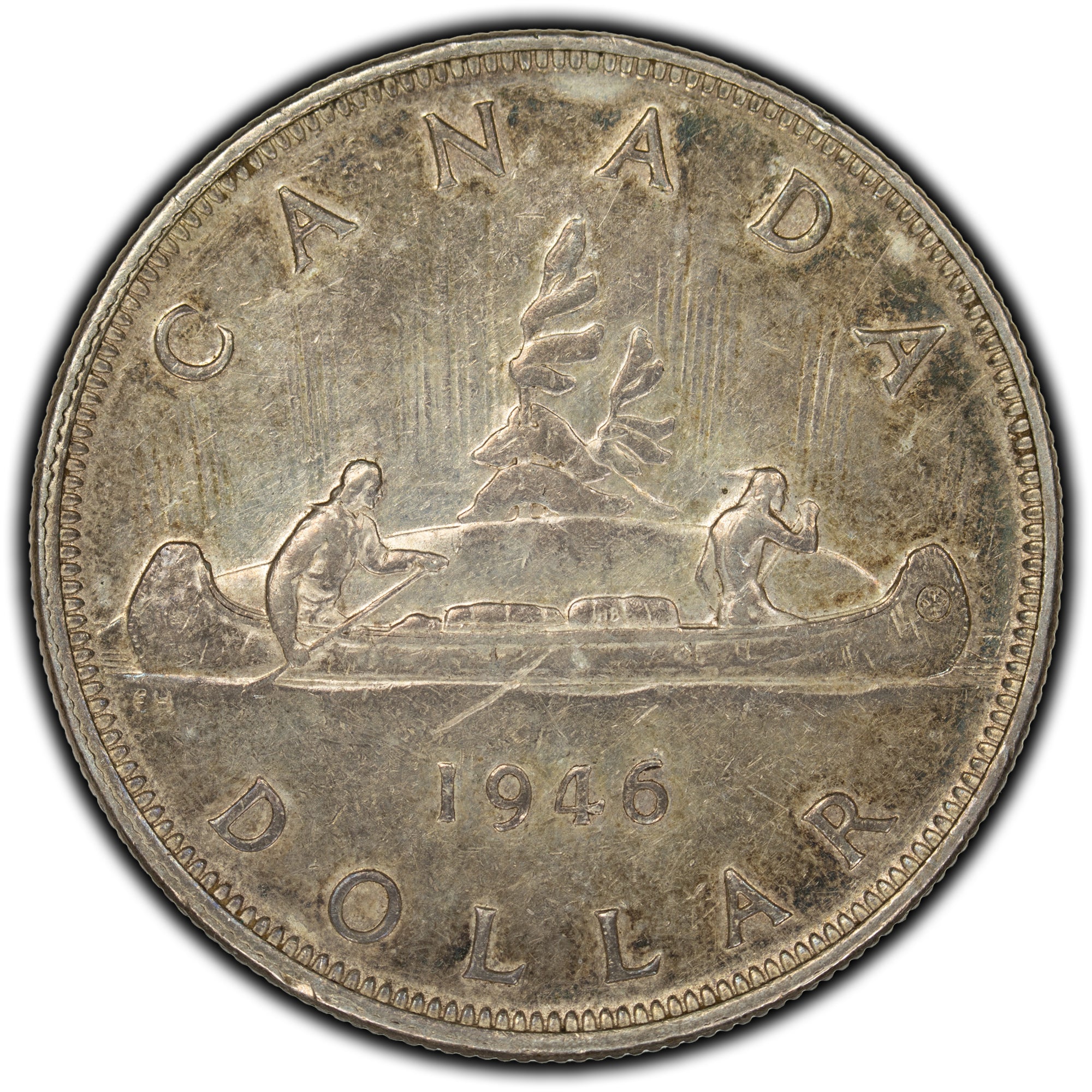 SOLD Canada 1946 $1 Dollar Silver Coin - EF-40 - The Toronto Coin Shop
