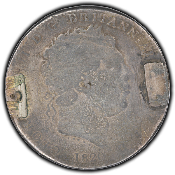 Great Britain 1820 Crown Silver Coin KM #675 - Enamelled - The Toronto ...