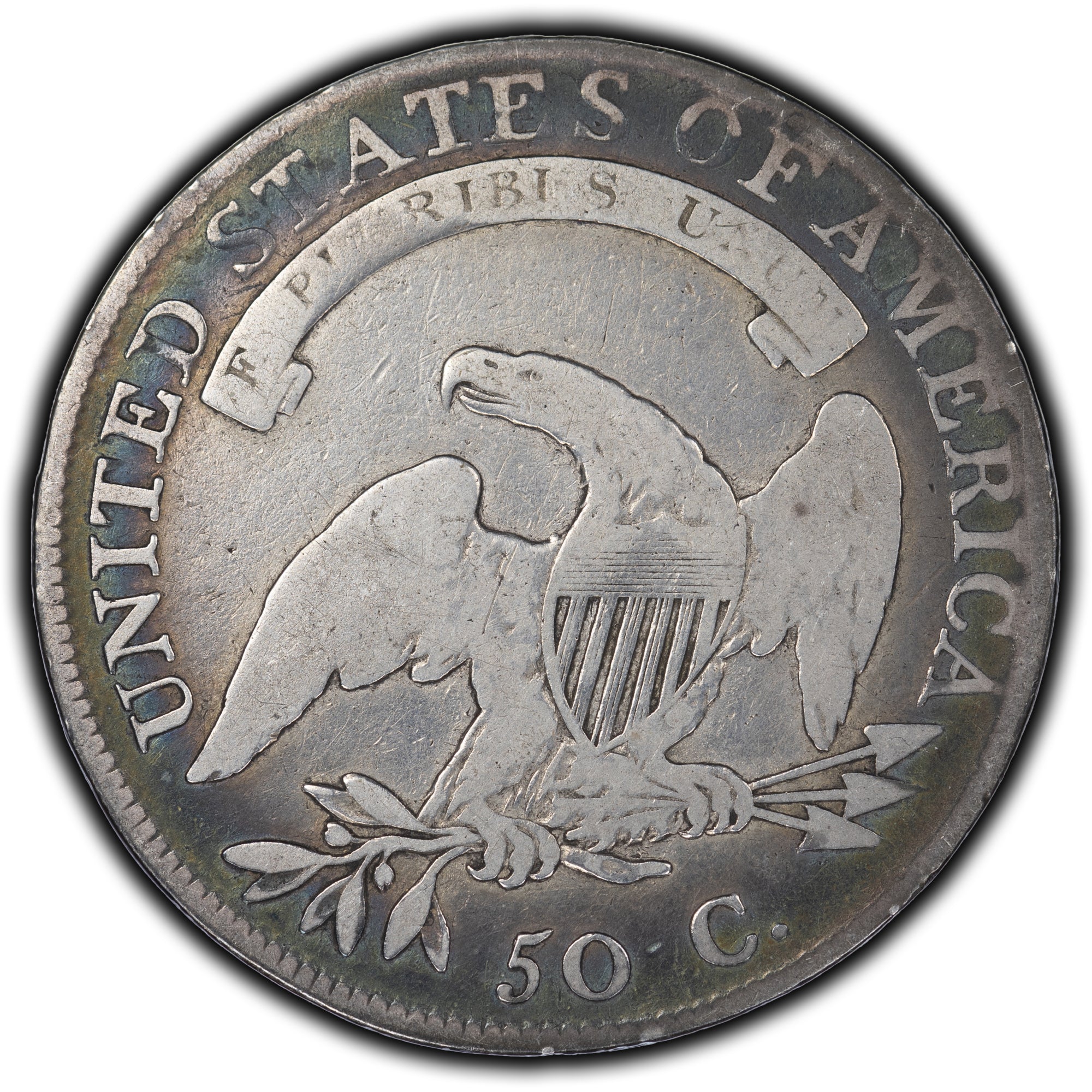 SOLD United States 1808 50 Cents Capped Bust Half Dollar Coin - Obvers ...