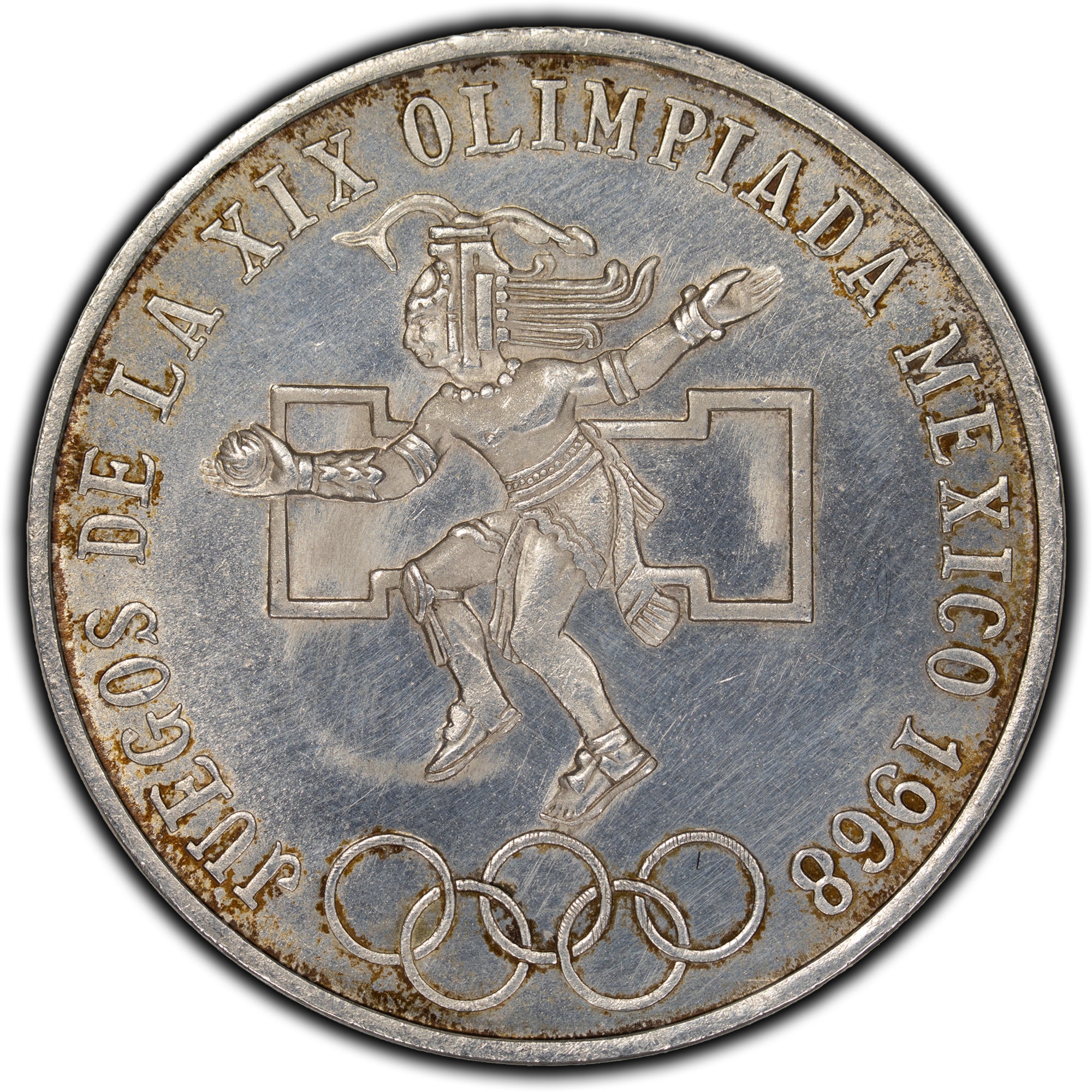 SOLD Mexico 1986 Olympics 25 Pesos Silver Coin KM #479 - The Toronto ...