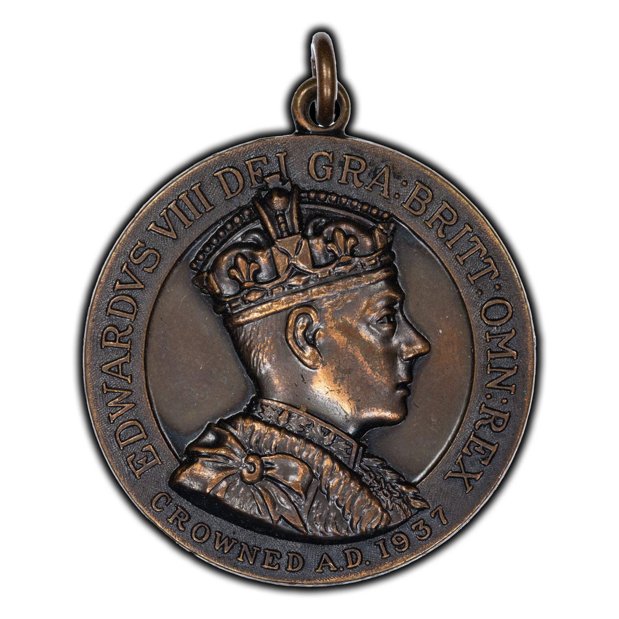 Great Britain 1937 King Edward VIII Coronation Medallion - The Toronto ...
