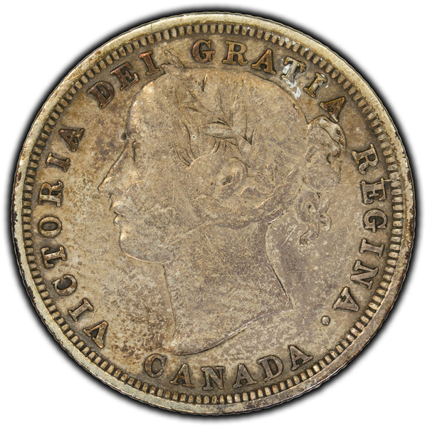 SOLD Canada 1858 20 Cents Silver Coin - One Year Type - F-12 - The ...