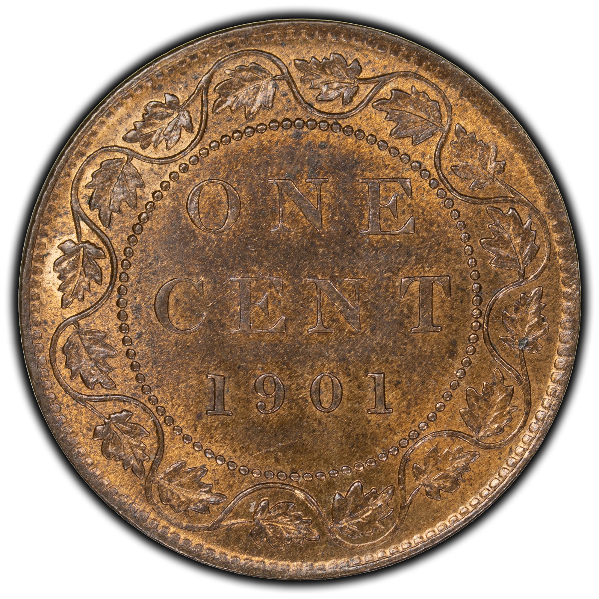 SOLD Canada 1901 1 Cent Coin - MS-62 - The Toronto Coin Shop