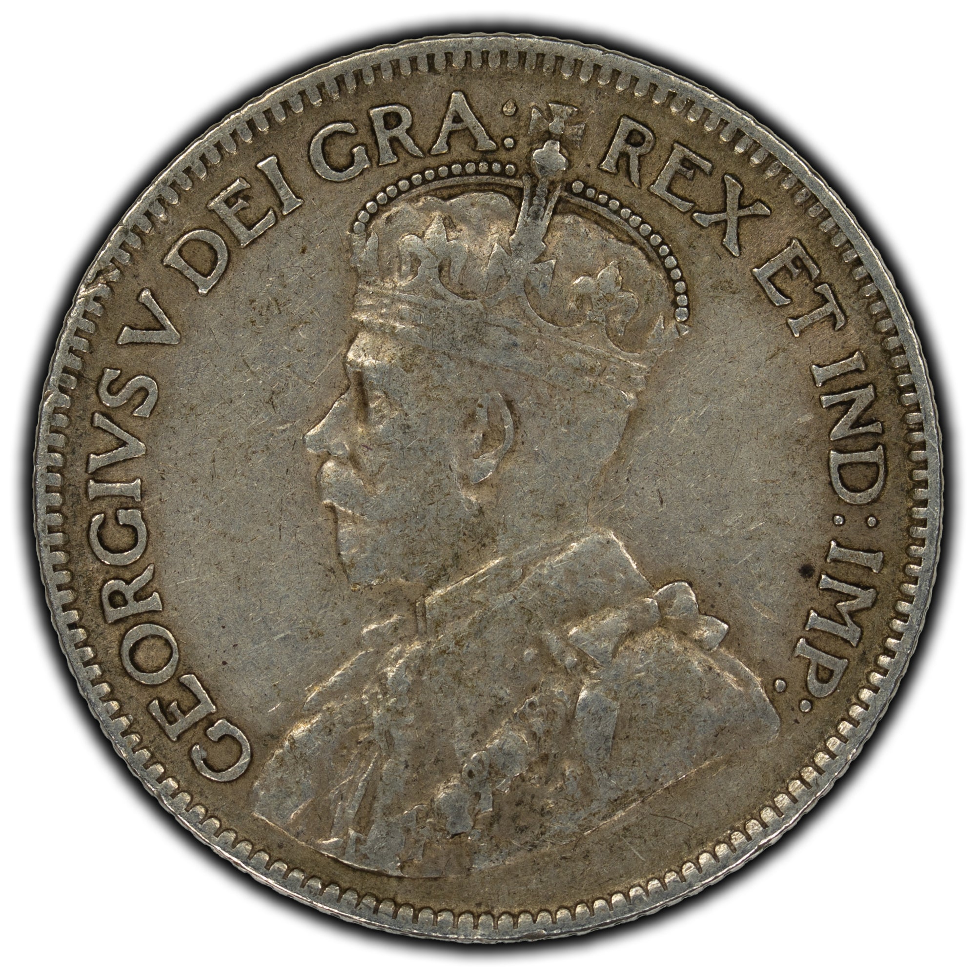SOLD Newfoundland 1919 25 Cents Silver Coin - VF-20 - The Toronto Coin Shop