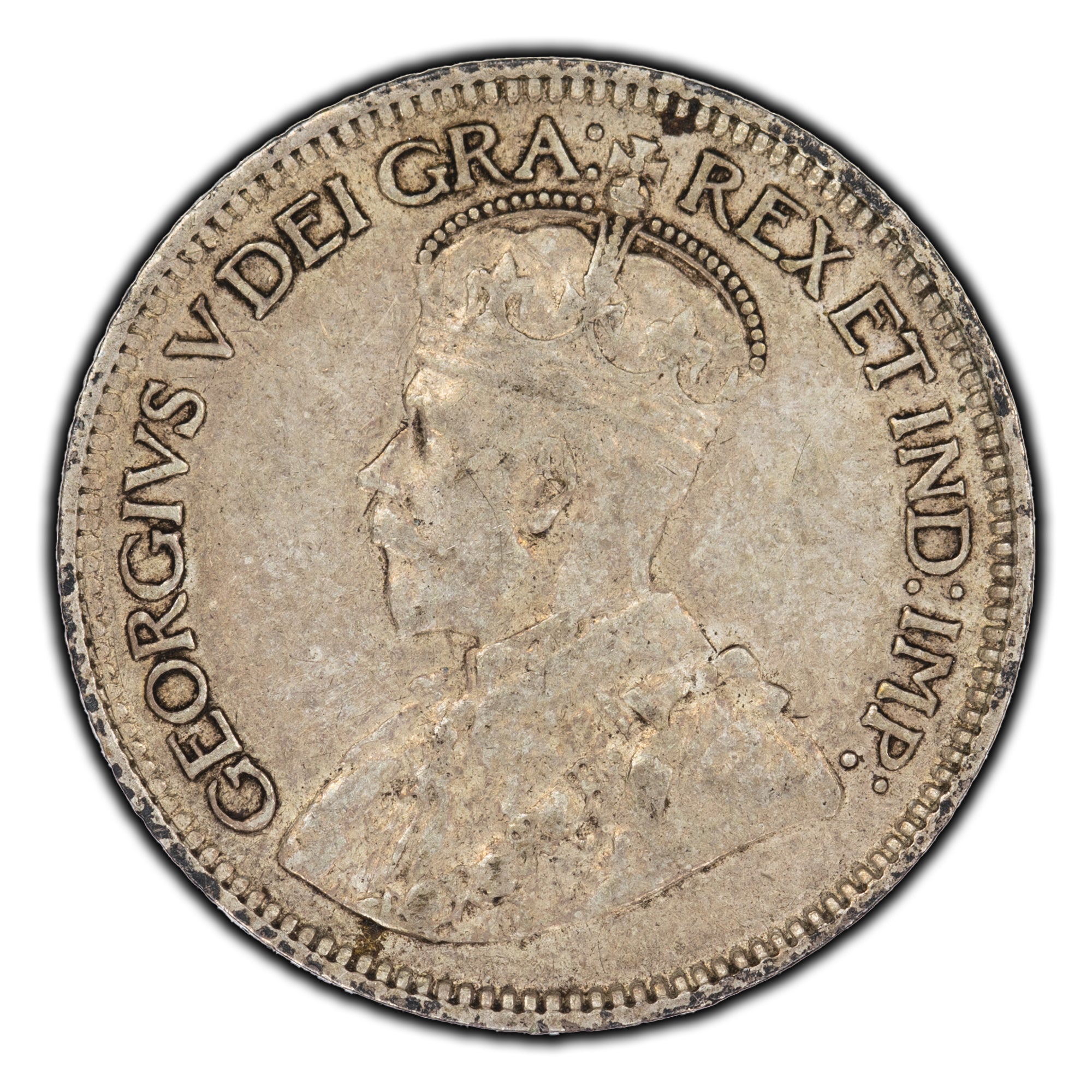 SOLD Canada 1918 10 Cents Silver Coin - VF-20 - The Toronto Coin Shop